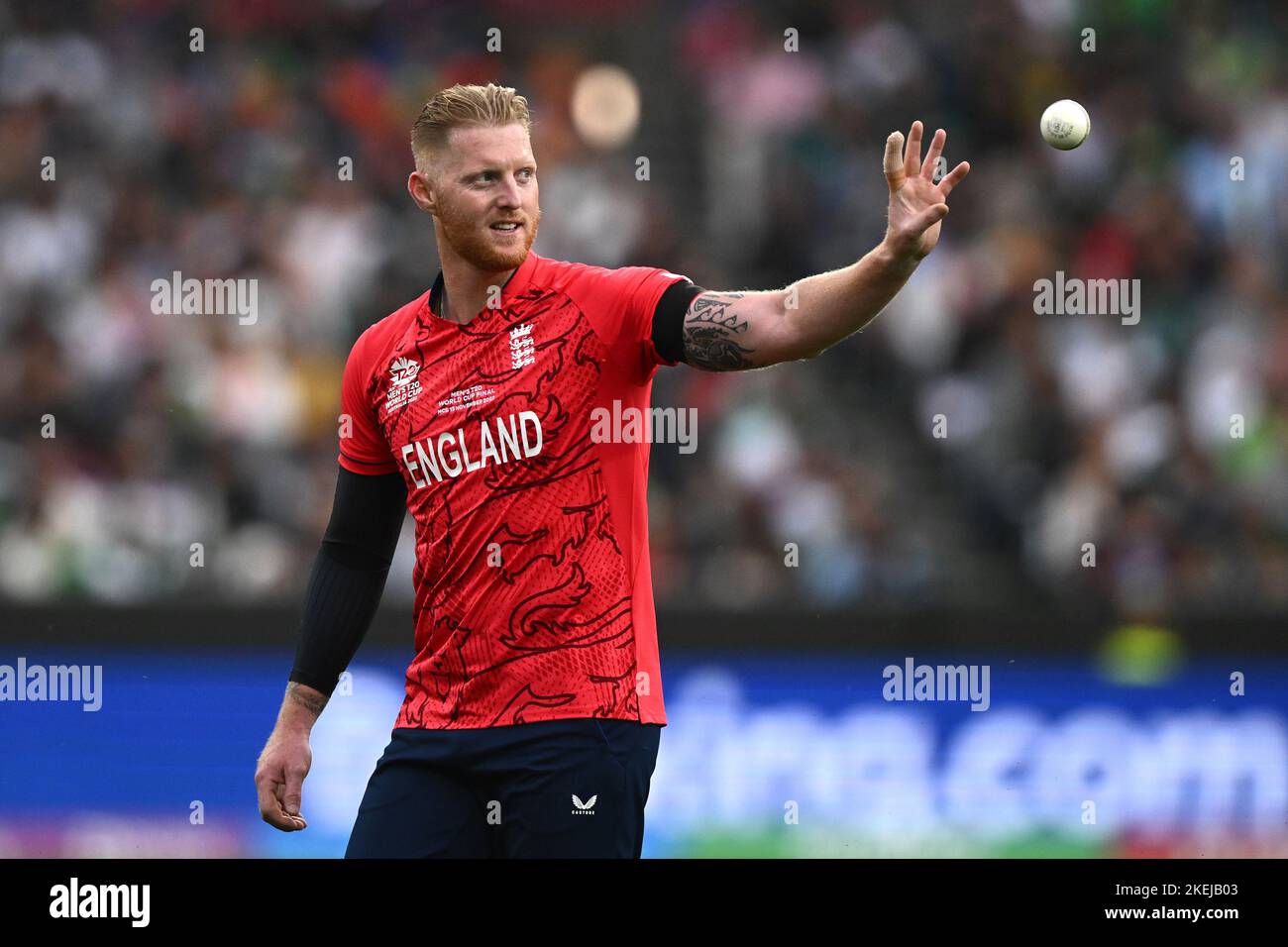 England's Ben Stokes during the T20 World Cup Final match at the ...