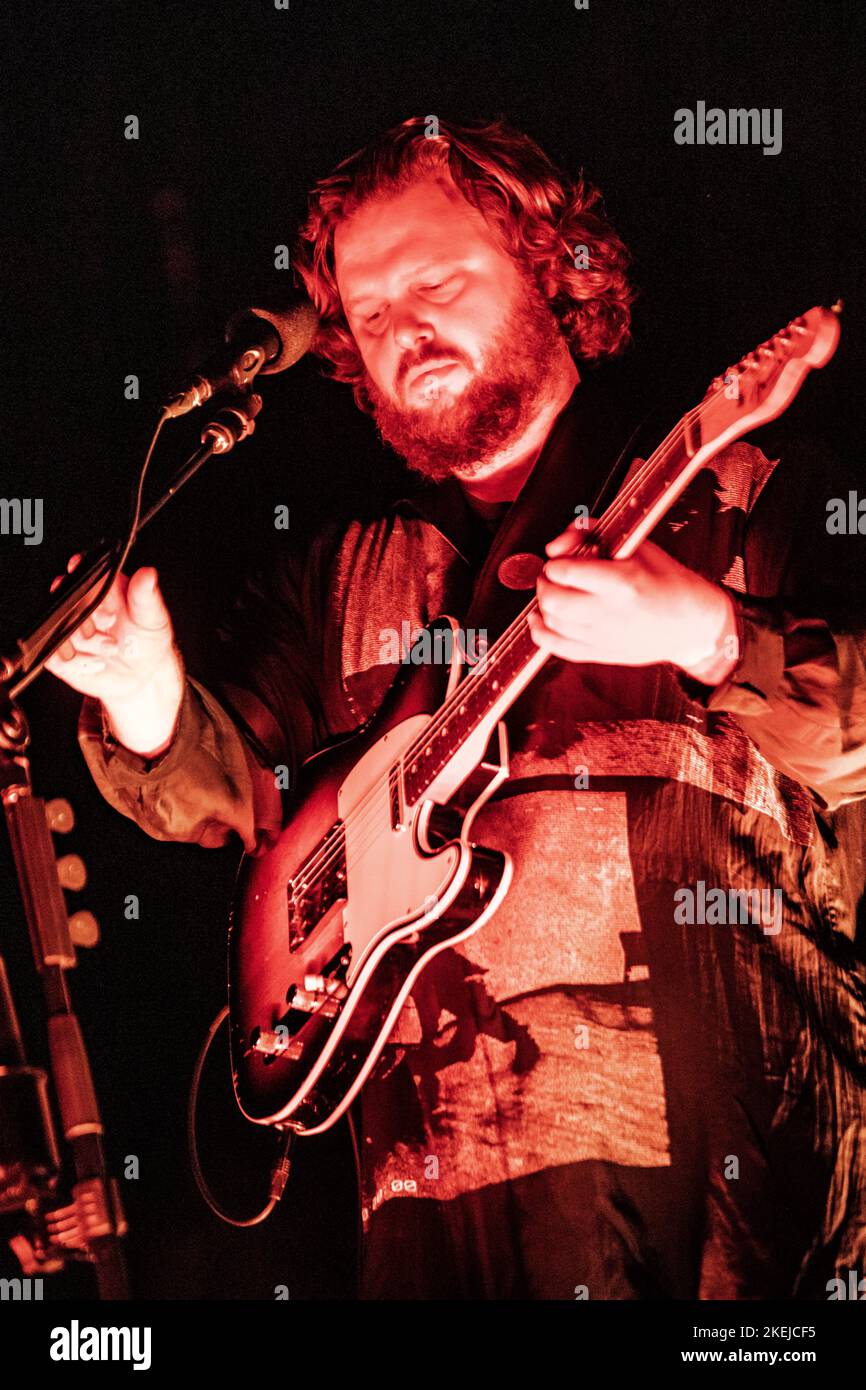 Milan Italy. 12 November 2022. The English band ALT-J performs live on ...