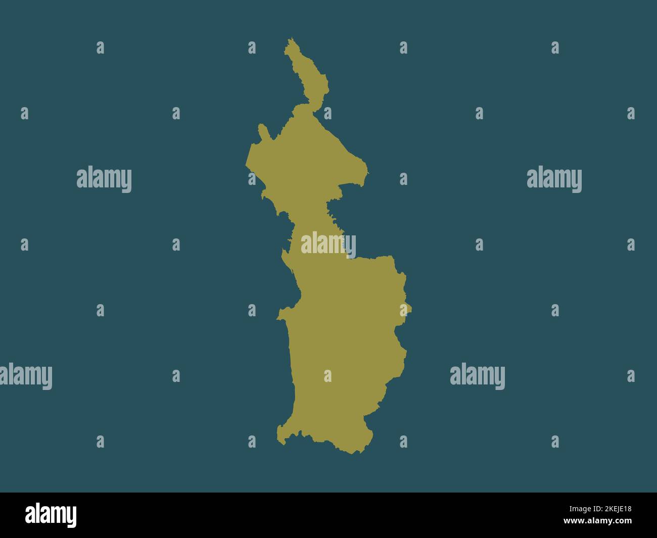 Choco outline map hi-res stock photography and images - Alamy