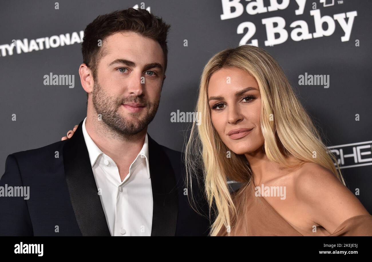 West Hollywood, USA. 12th Nov, 2022. Jordan McGraw and Morgan Stewart ...