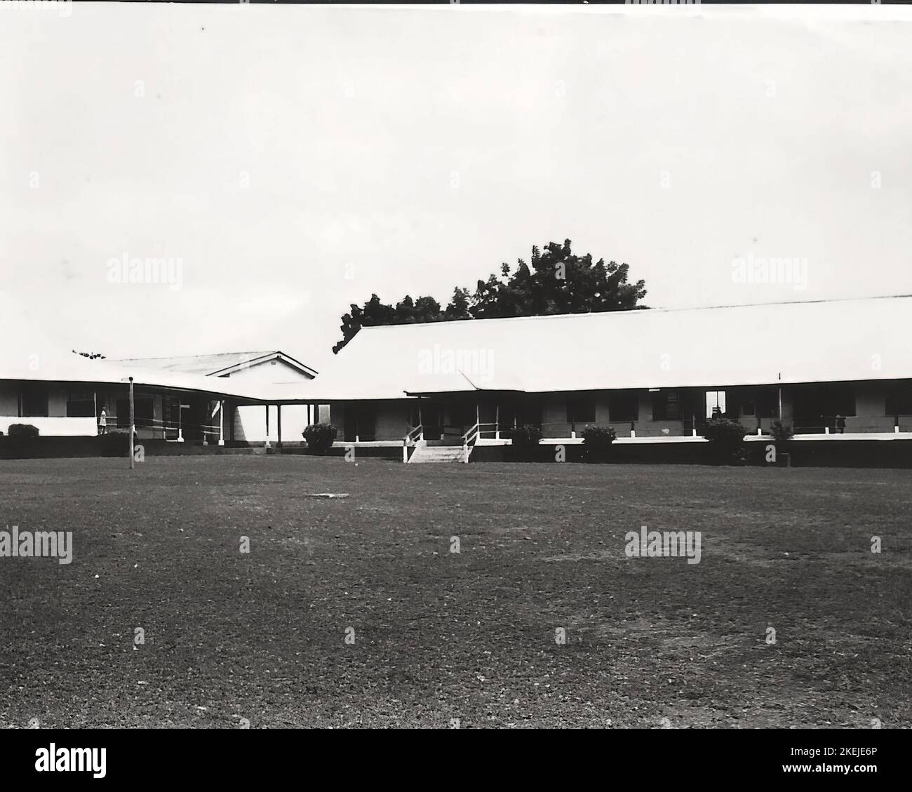 Classroom buildings at the Primary School in Burma Camp, Accra, Ghana c ...