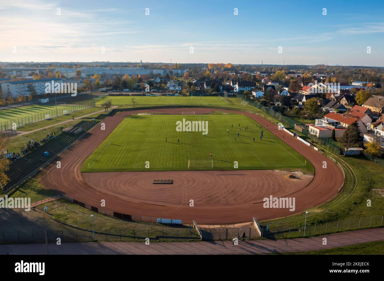 Soccer aerial city hi-res stock photography and images - Alamy