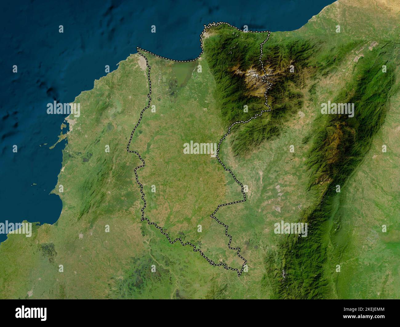 Colombia magdalena map hi-res stock photography and images - Alamy