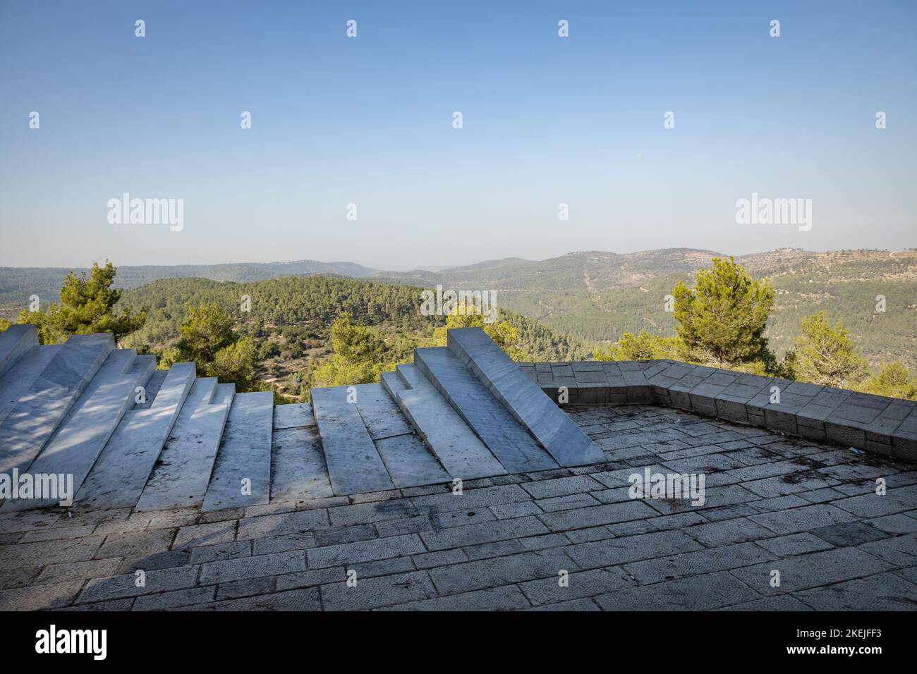 The Arthur Rubinstein Panorama memorial site, overlooking Jerusalem ...