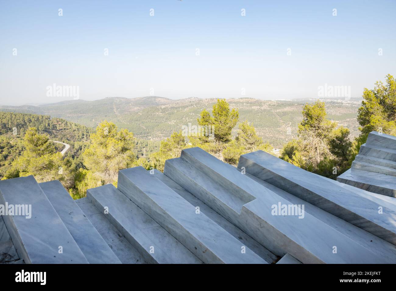 The Arthur Rubinstein Panorama memorial site, overlooking Jerusalem ...
