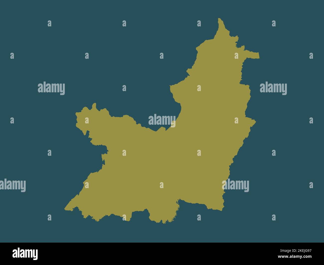 Valle del cauca outline map hi-res stock photography and images - Alamy