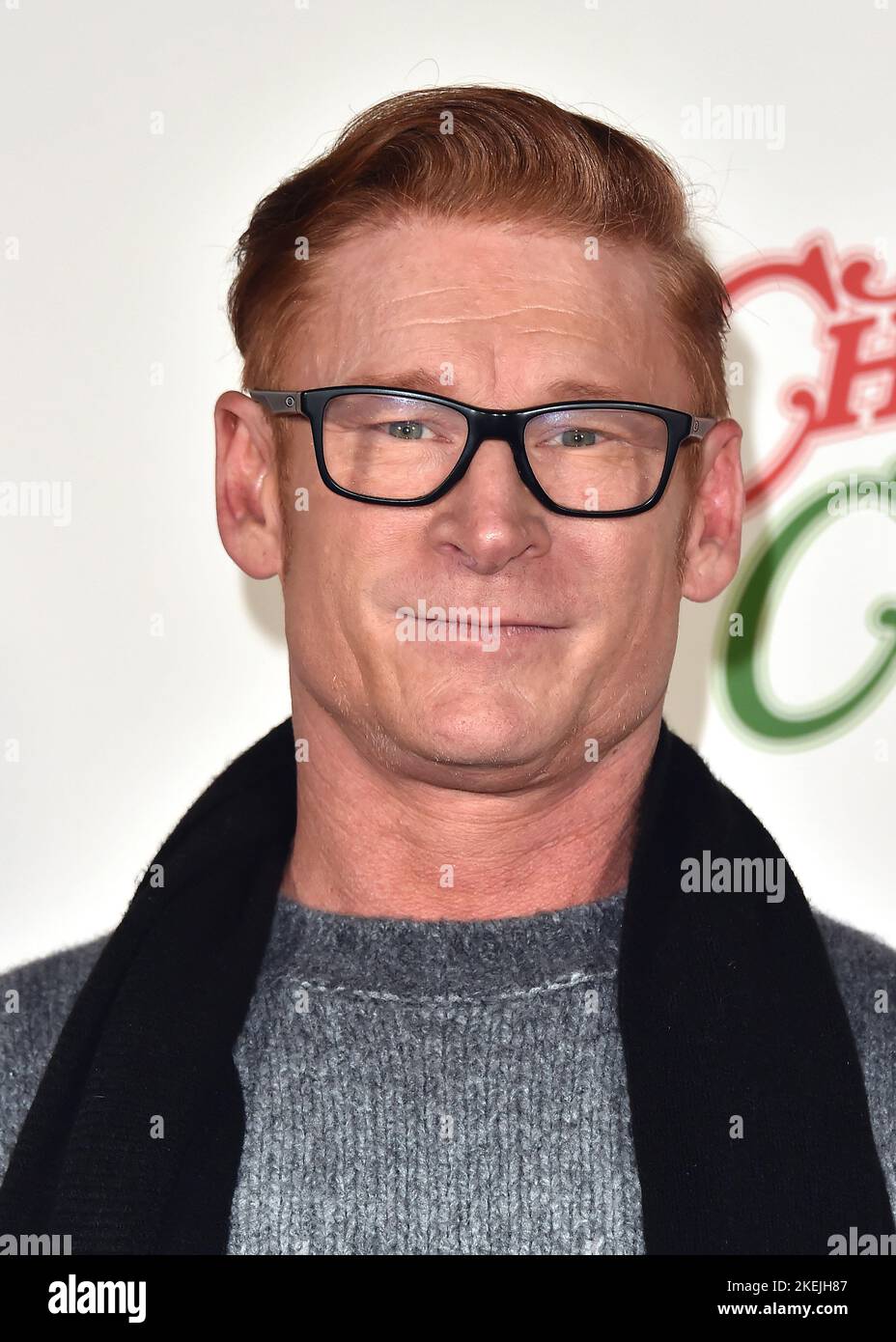 Zack Ward walking the red carpet at the Warner Brothers and HBO Max ...