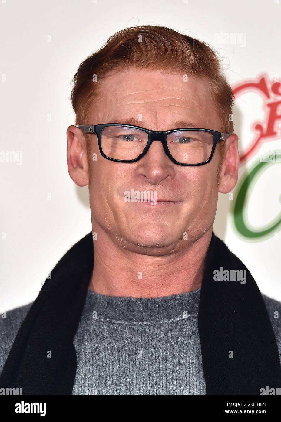 Zack Ward walking the red carpet at the Warner Brothers and HBO Max ...