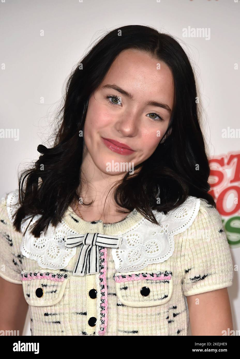 Aubin Bradley walking the red carpet at the Warner Brothers and HBO Max ...