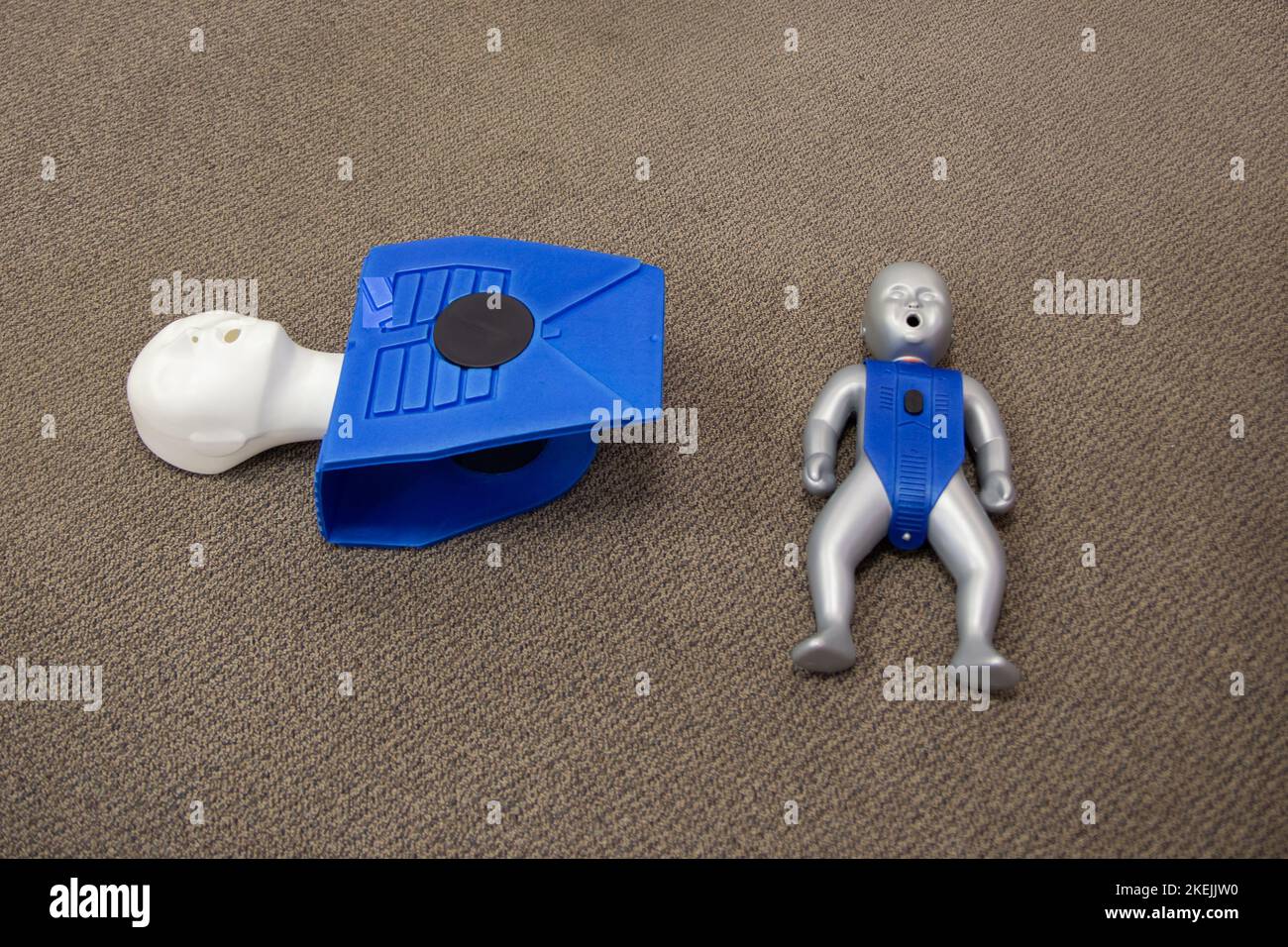 A human toy character for cardiopulmonary resuscitation medical ...