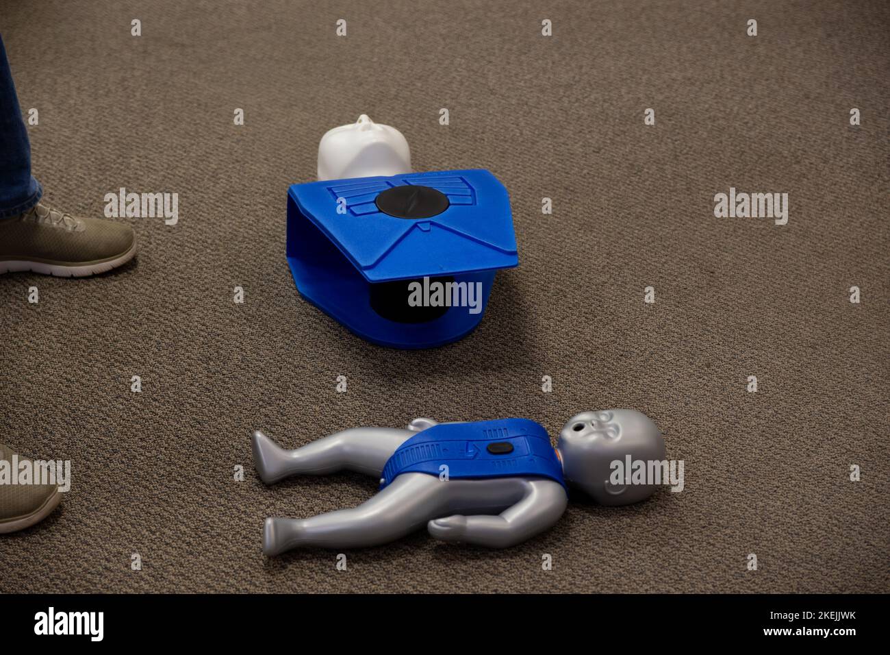 A human toy character for cardiopulmonary resuscitation medical ...