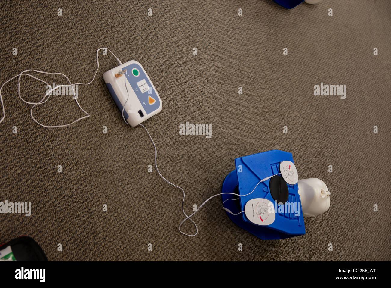 A human toy character for cardiopulmonary resuscitation medical ...