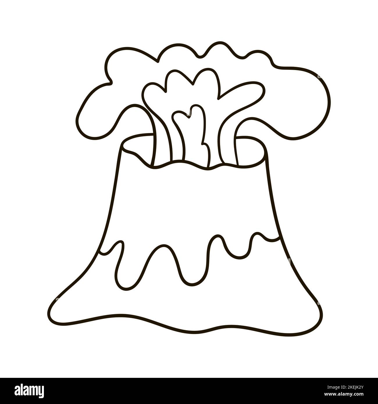 Illustration in hand drawn style. Coloring drawings for your design ...