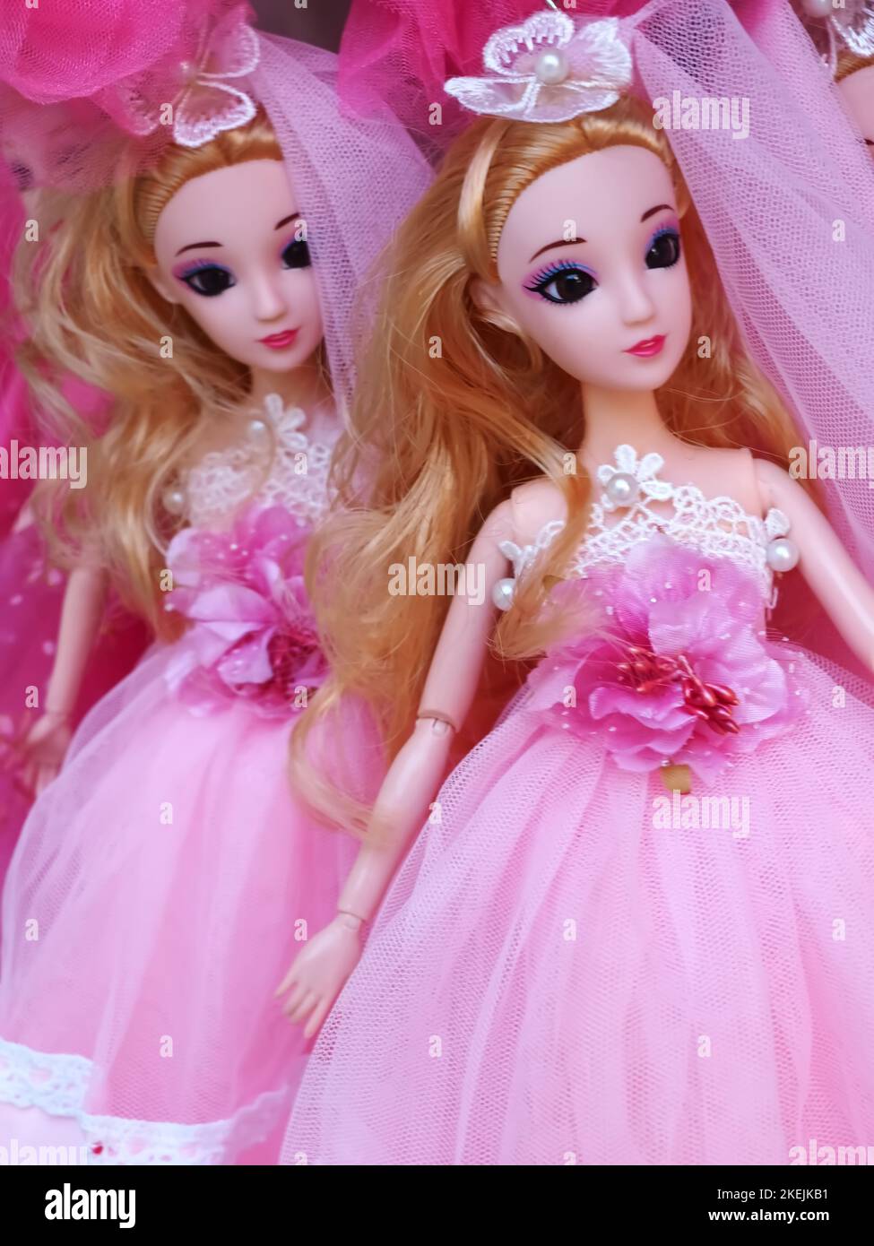 beautiful princess dolls for children Stock Photo - Alamy