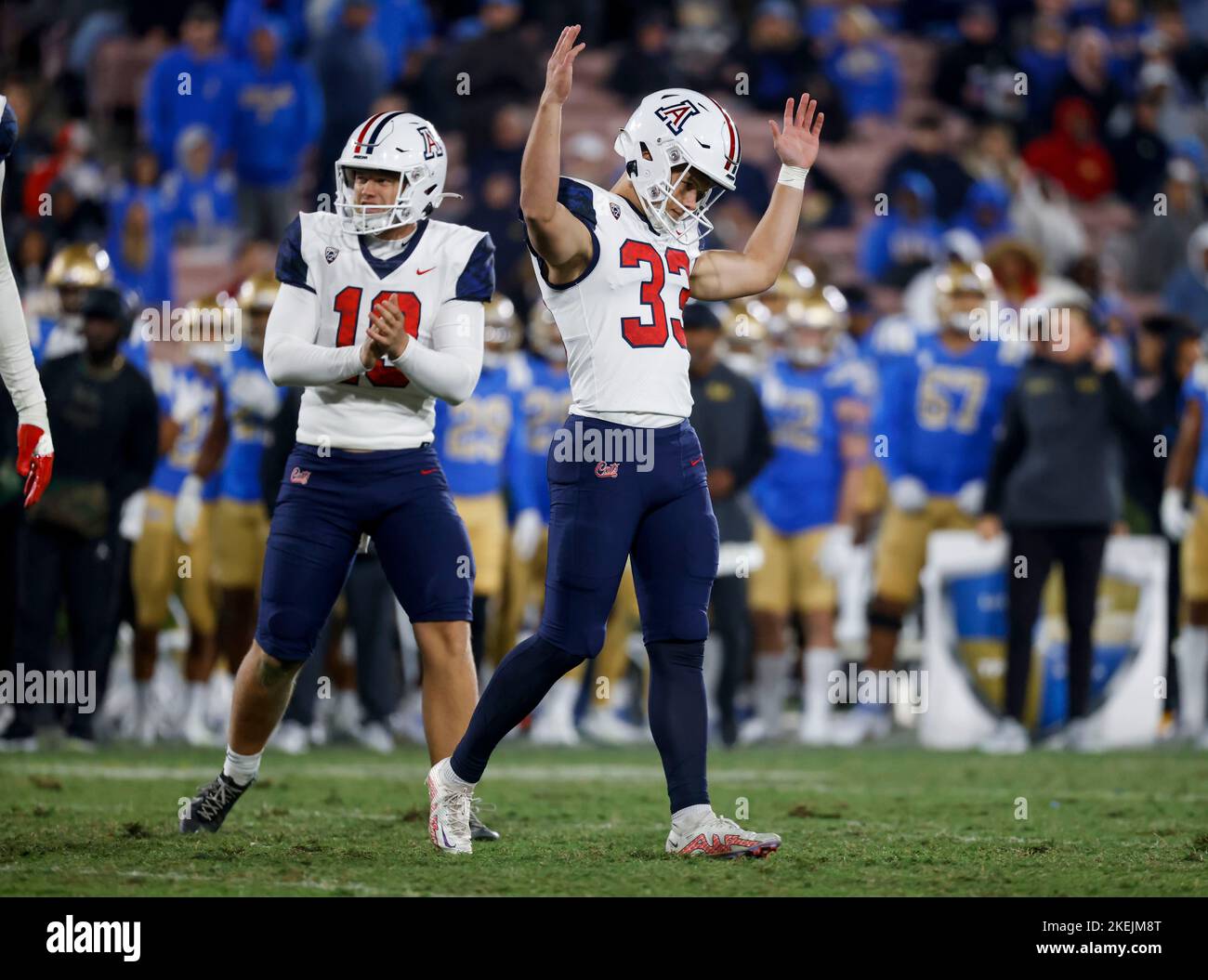Pasadena, California, USA. 12th Nov, 2022. Arizona Wildcats place ...
