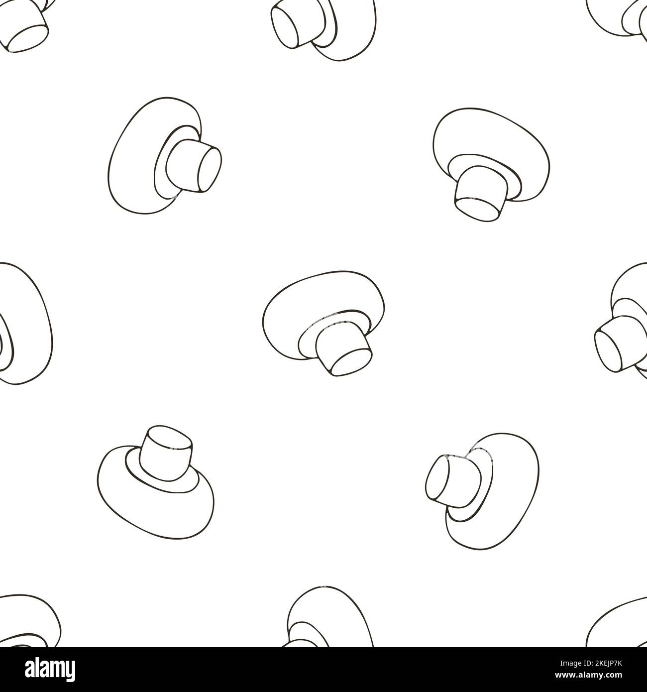 Seamless champignons Stock Vector Images - Alamy