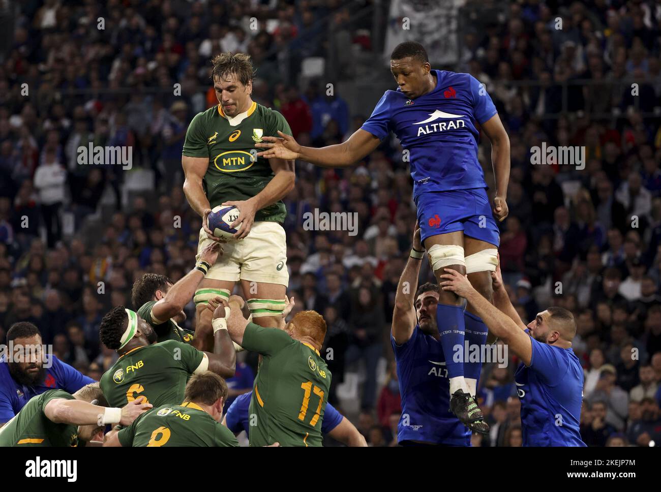 Eben etzebeth springboks hi-res stock photography and images - Alamy