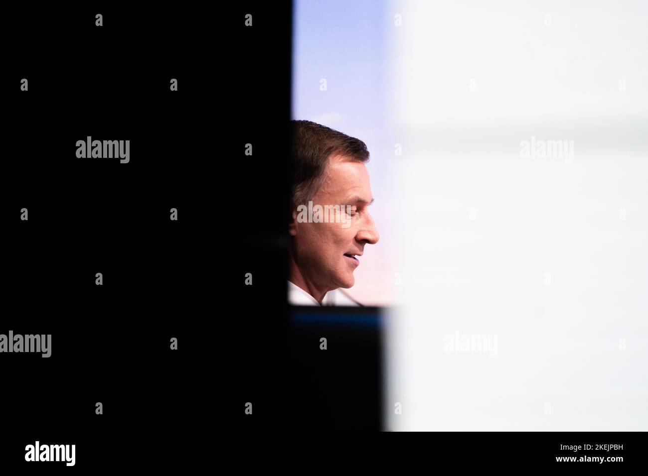 Chancellor Jeremy Hunt appearing on the BBC One current affairs ...