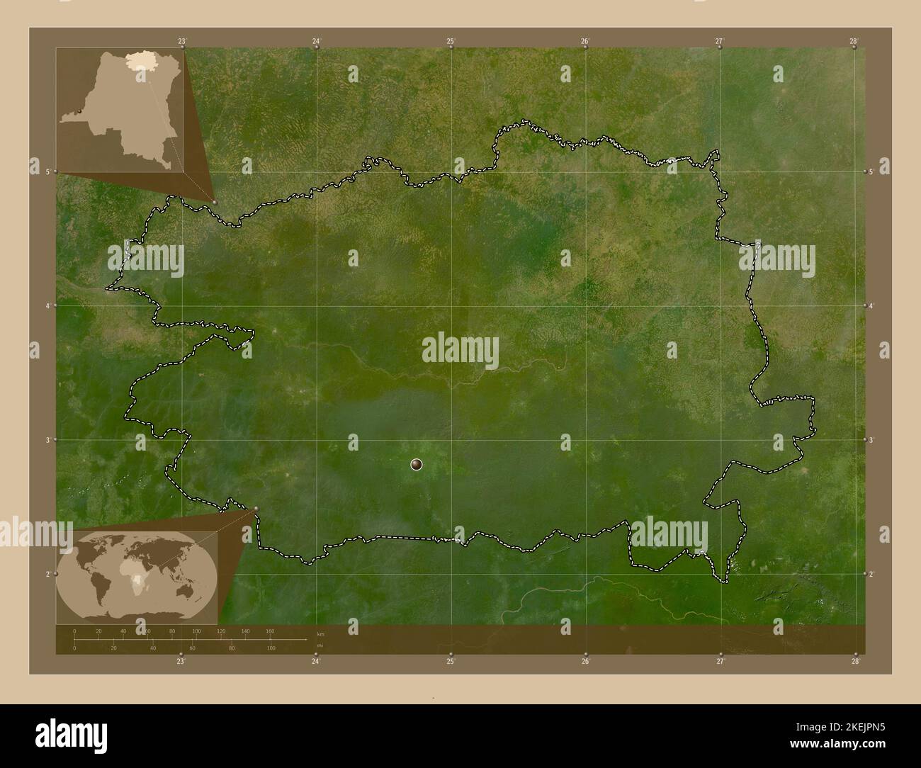 Bas-Uele, province of Democratic Republic of the Congo. Low resolution ...