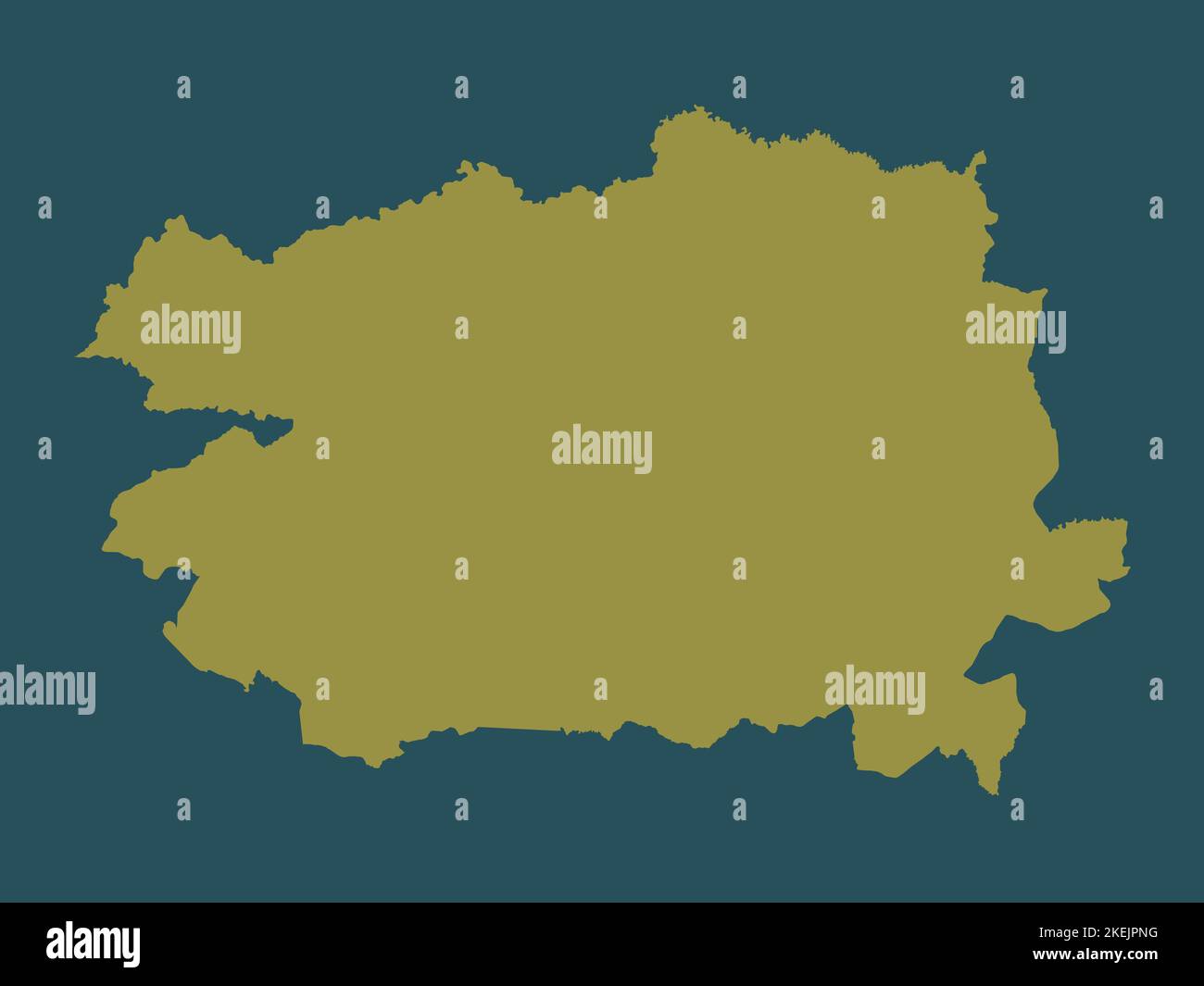 Bas-Uele, province of Democratic Republic of the Congo. Solid color ...