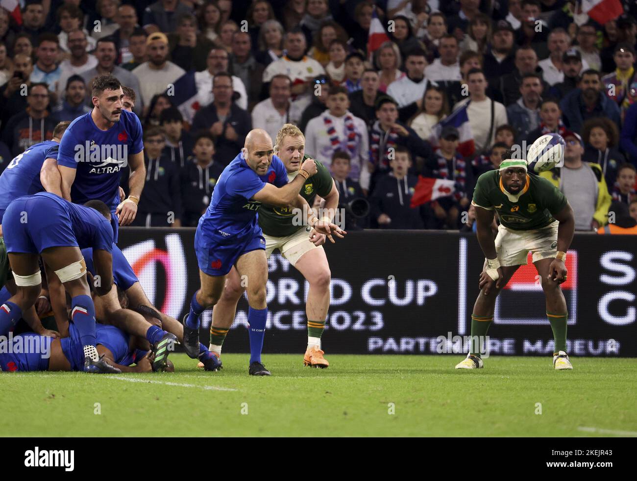 Maxime Lucu of France during the 2022 Autumn Nations Series, rugby ...