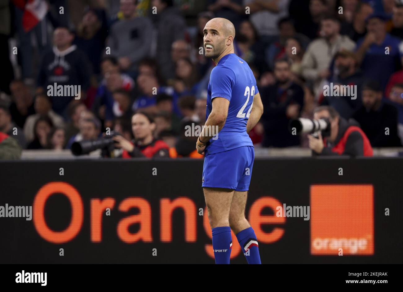 Maxime Lucu of France during the 2022 Autumn Nations Series, rugby ...