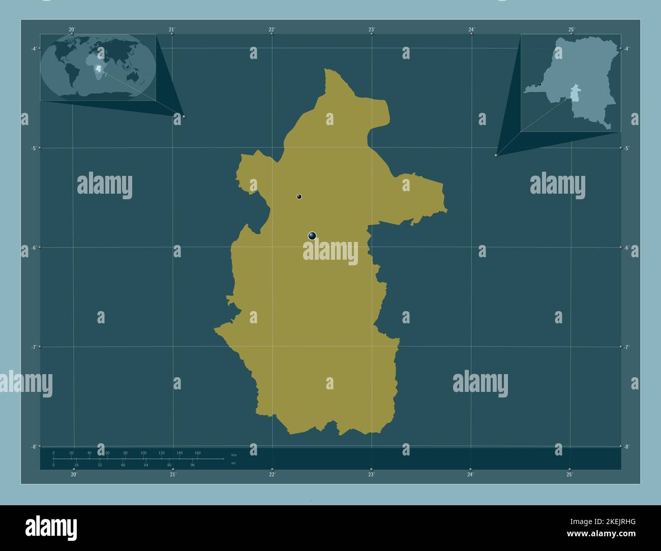 Kasai-Central, province of Democratic Republic of the Congo. Solid ...