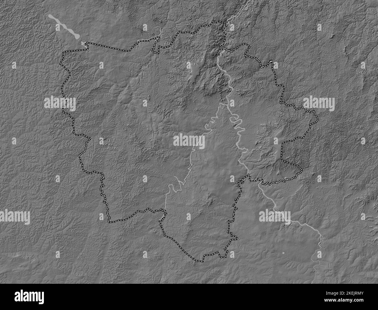Kasai-Oriental, province of Democratic Republic of the Congo. Bilevel ...
