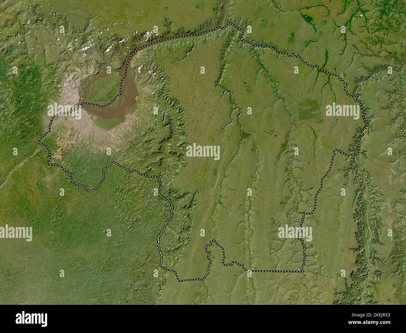 Kinshasa, province of Democratic Republic of the Congo. Low resolution ...