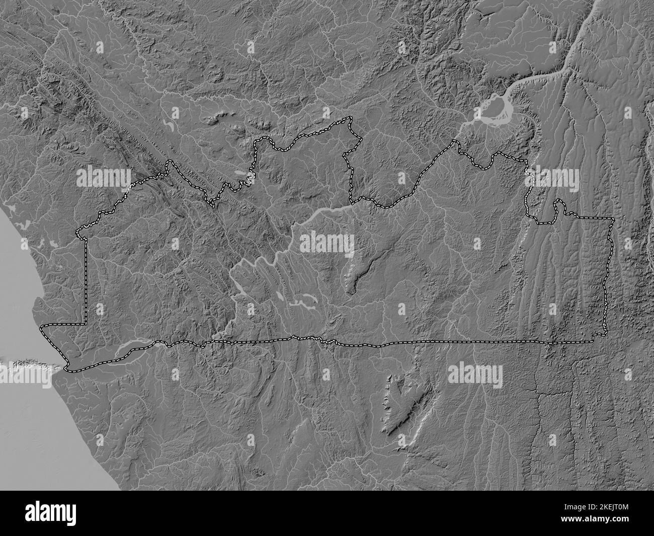 Kongo-Central, province of Democratic Republic of the Congo. Bilevel ...