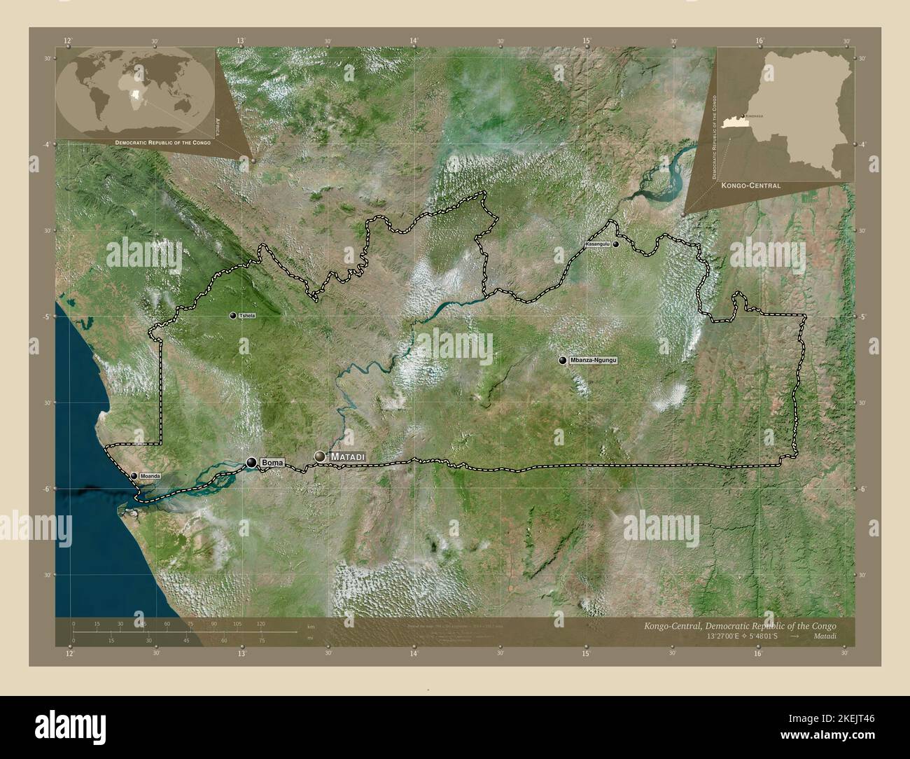 Kongo-Central, province of Democratic Republic of the Congo. High ...