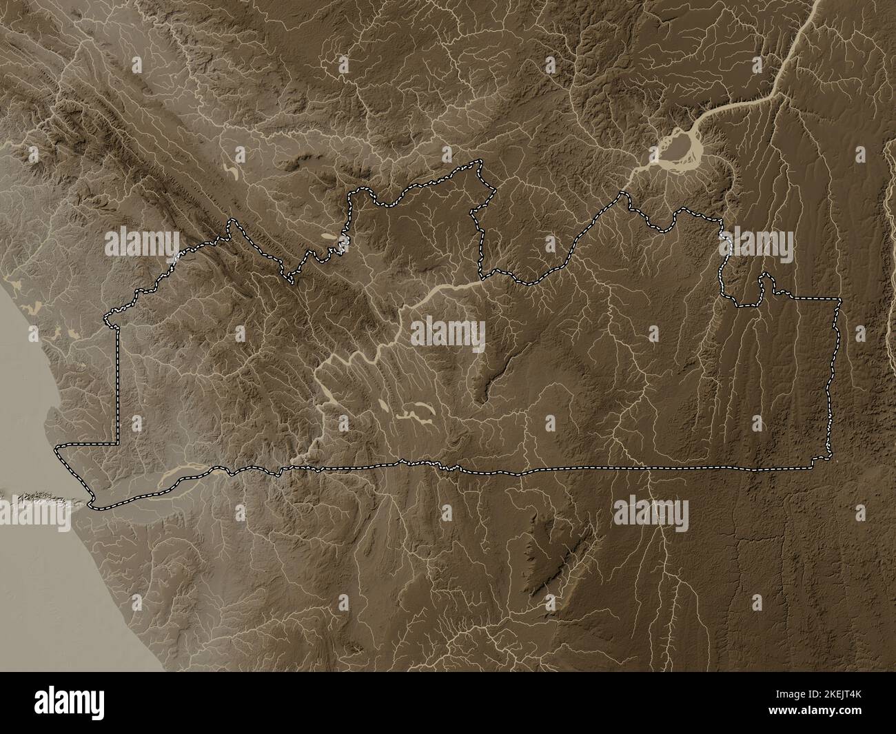 Kongo-Central, province of Democratic Republic of the Congo. Elevation ...