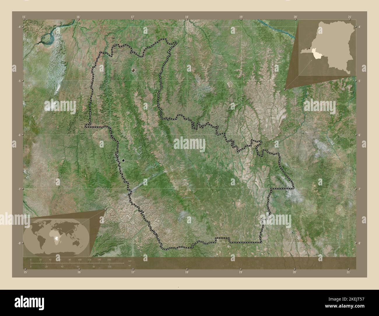 Kwango, province of Democratic Republic of the Congo. High resolution ...