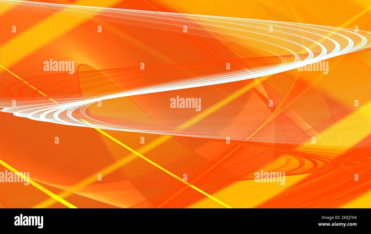 Background abstract 8K orange, yellow, black, white, gray ray, spiral ...