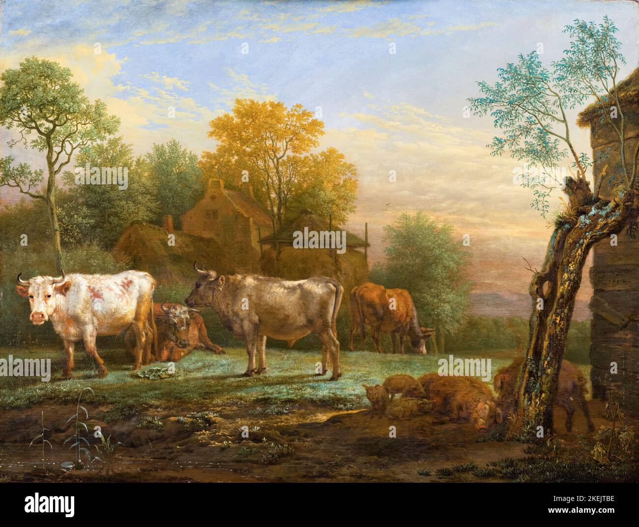 Cattle artwork hi-res stock photography and images - Alamy