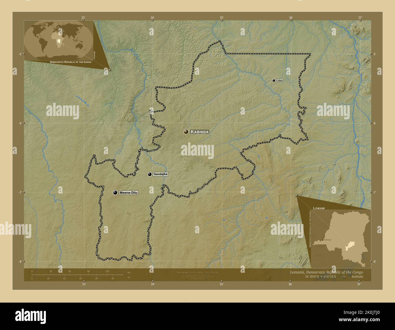 Lomami River Map Lomami National Park Frankfurt Zoological Society