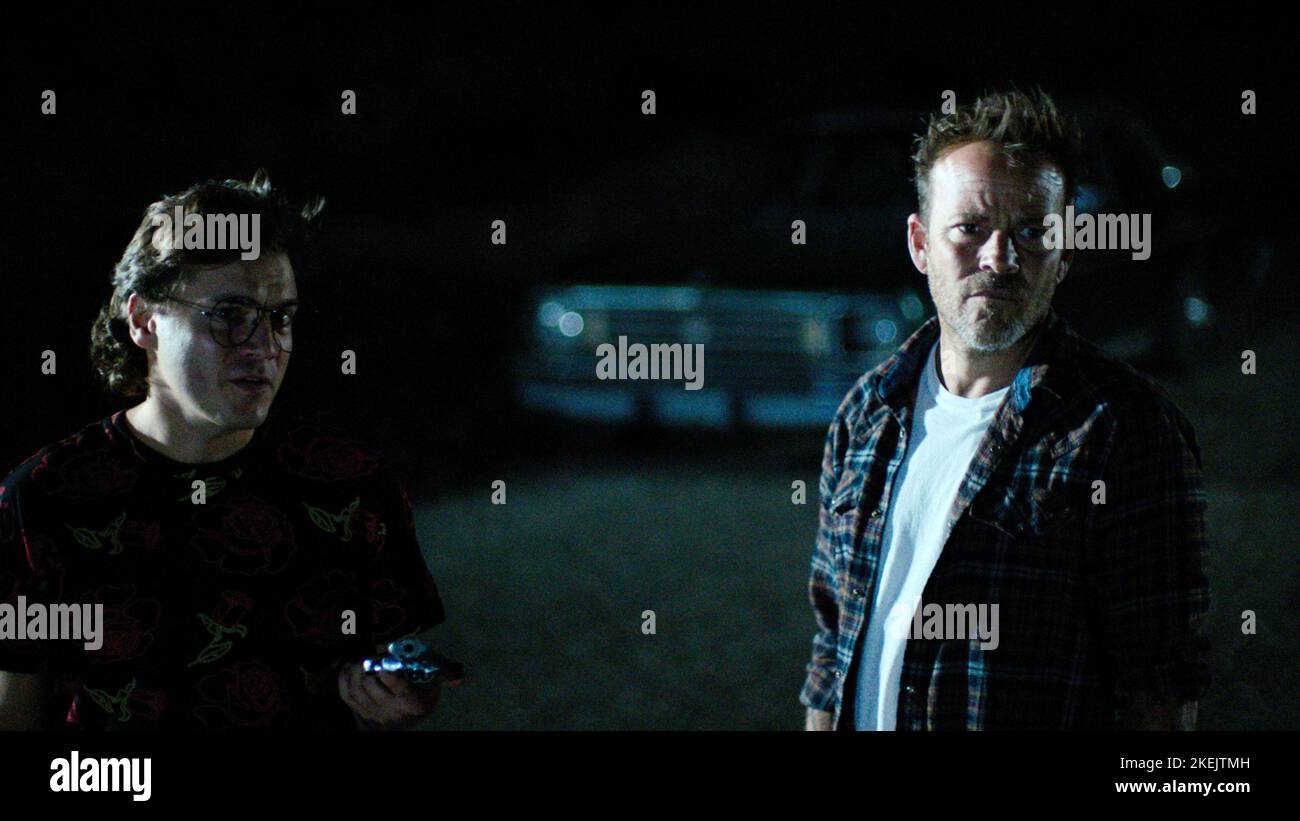 STEPHEN DORFF and EMILE HIRSCH in THE PRICE WE PAY (2022), directed by ...