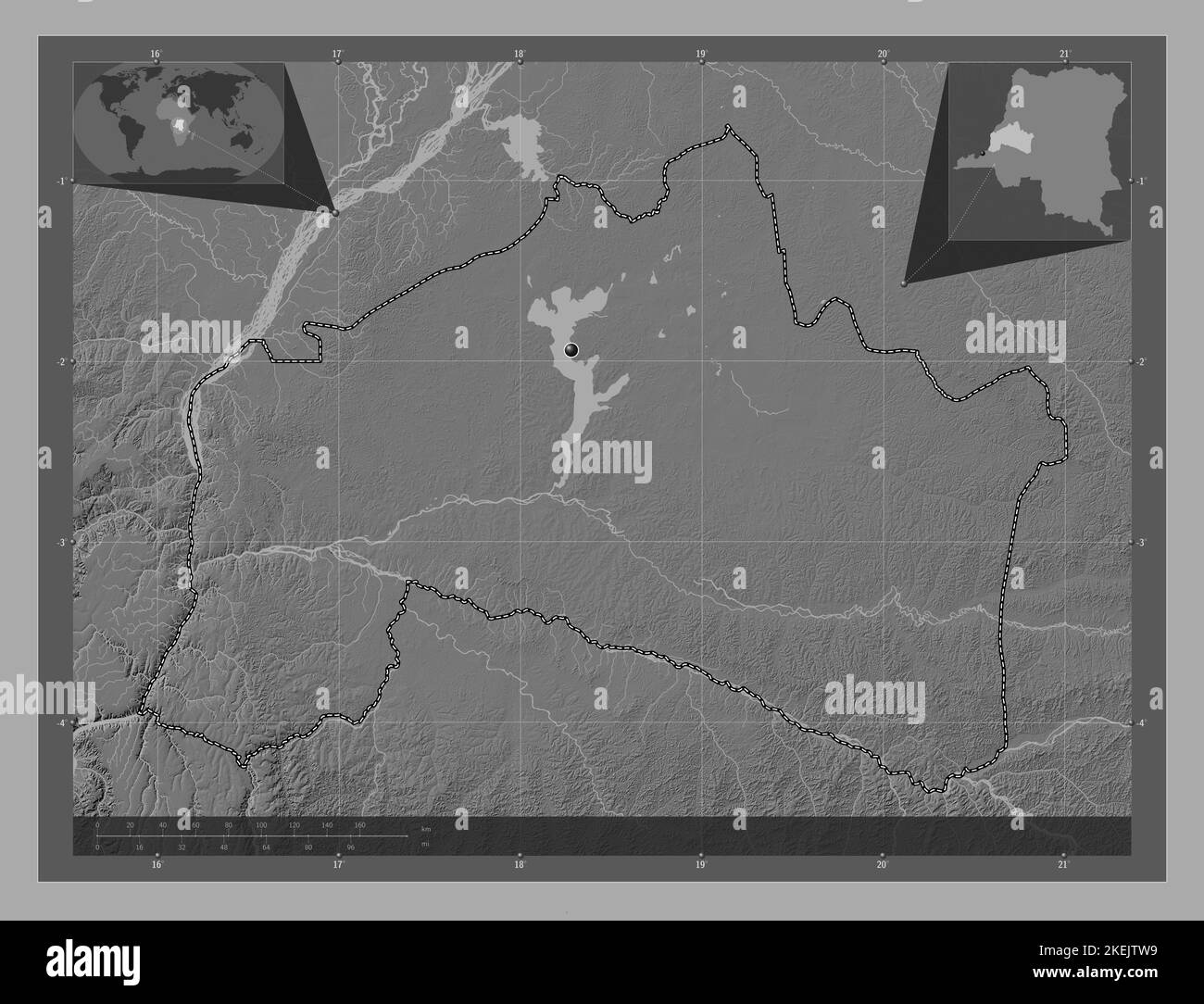 Mai-Ndombe, province of Democratic Republic of the Congo. Bilevel ...