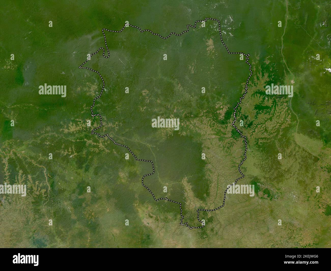 Sankuru, province of Democratic Republic of the Congo. Low resolution ...