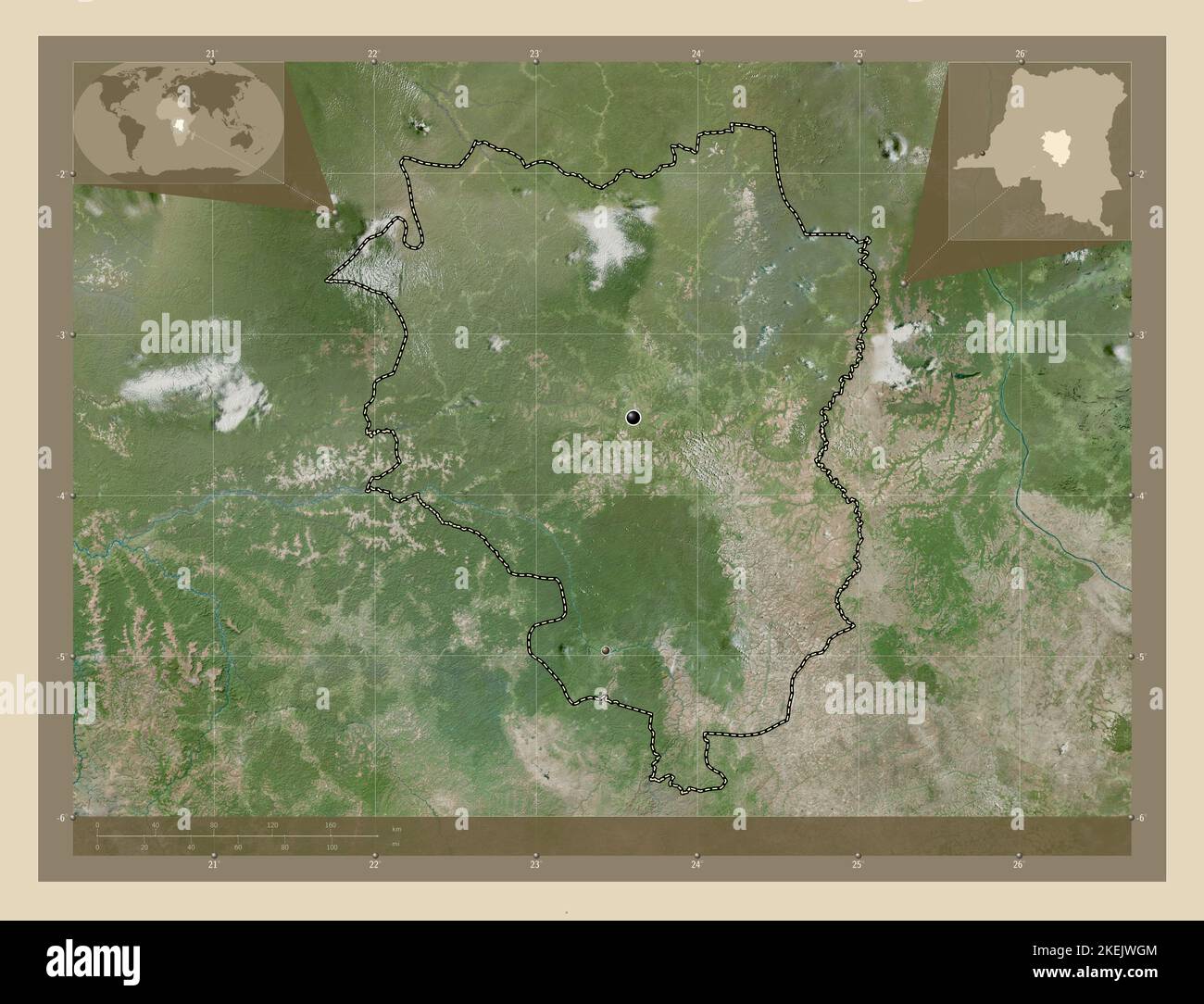 Sankuru, province of Democratic Republic of the Congo. High resolution ...