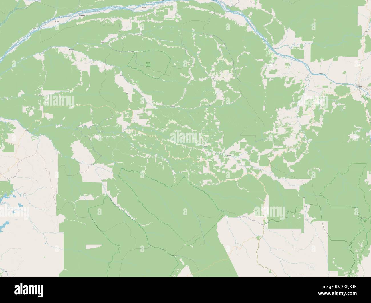 Tshuapa, province of Democratic Republic of the Congo. Open Street Map ...