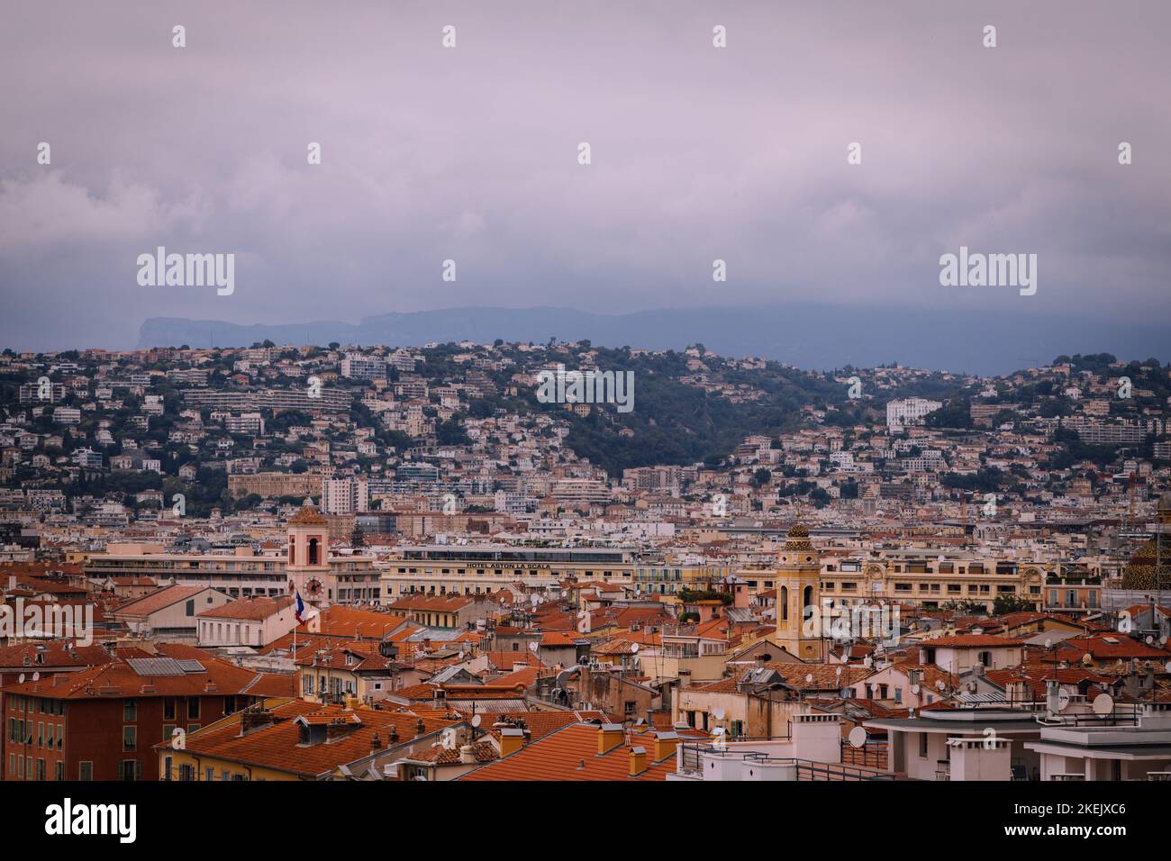 The beautiful cityscape in Nice, France Stock Photo - Alamy
