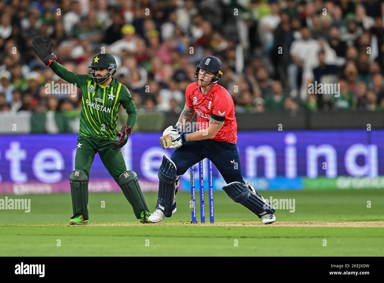 Melbourne, Australia. 13th Nov, 2022. Ben Stokes of England bat during ...