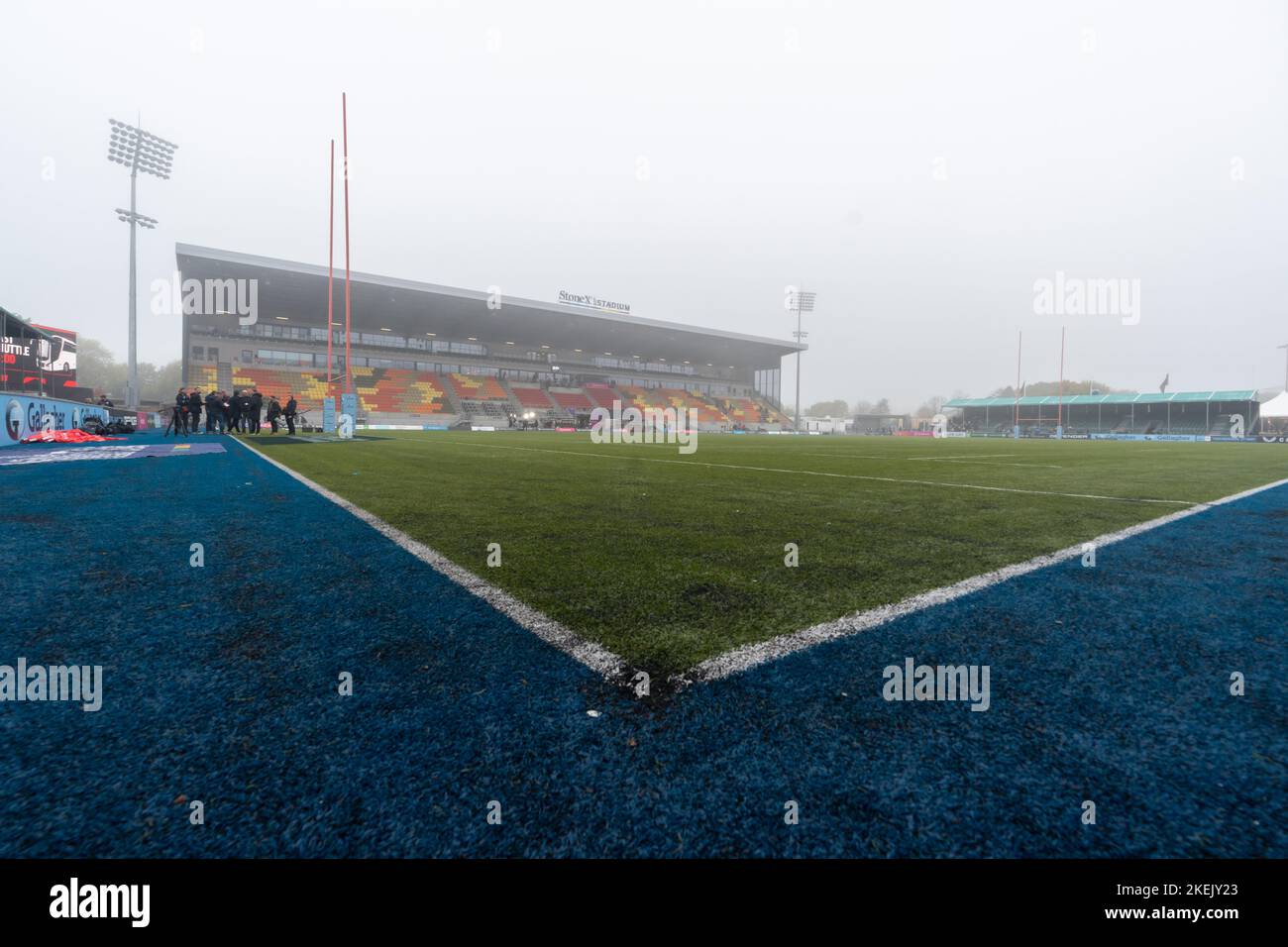 Ground View of the StoneX Stadium prior to the Gallagher Premiership ...