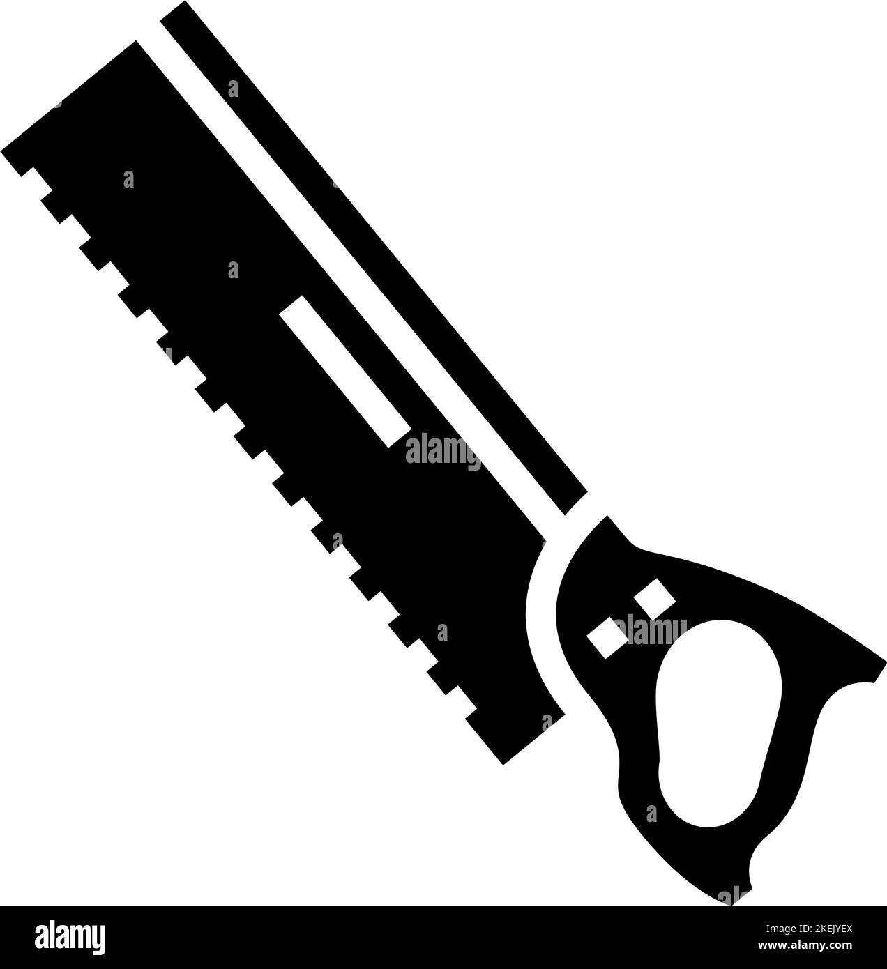 Back saw Stock Vector Images - Alamy