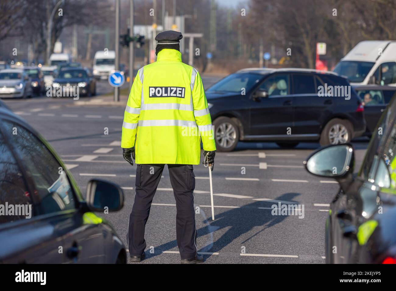 Traffic control officer hi-res stock photography and images - Alamy