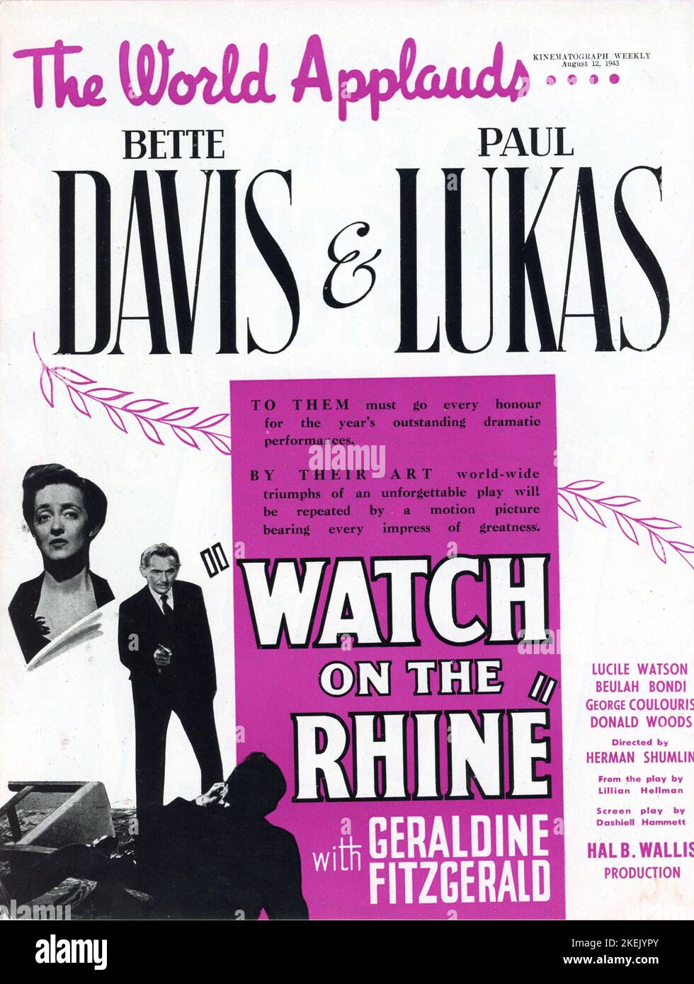 1940s ad watch hi-res stock photography and images - Alamy