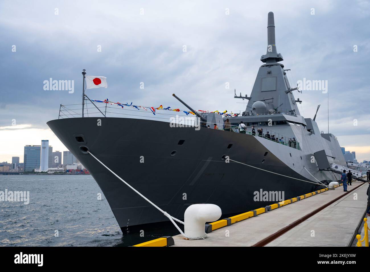 Tokyo, Japan. 13th Nov, 2022. The JS Mogami of the Japan Maritime Self ...
