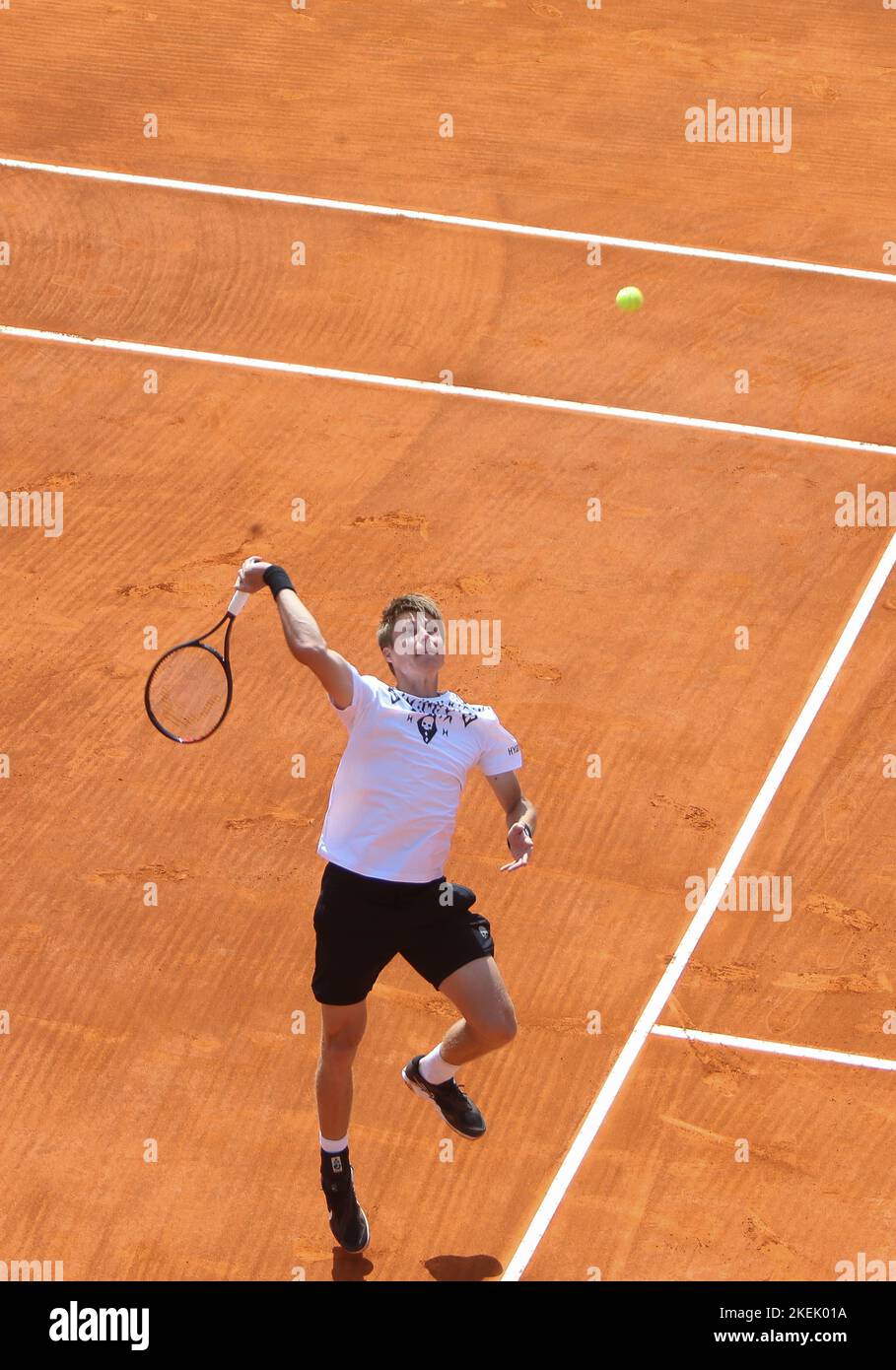 Ilya Ivashka of Biélorussie during the Rolex Monte-Carlo Masters 2022 ...