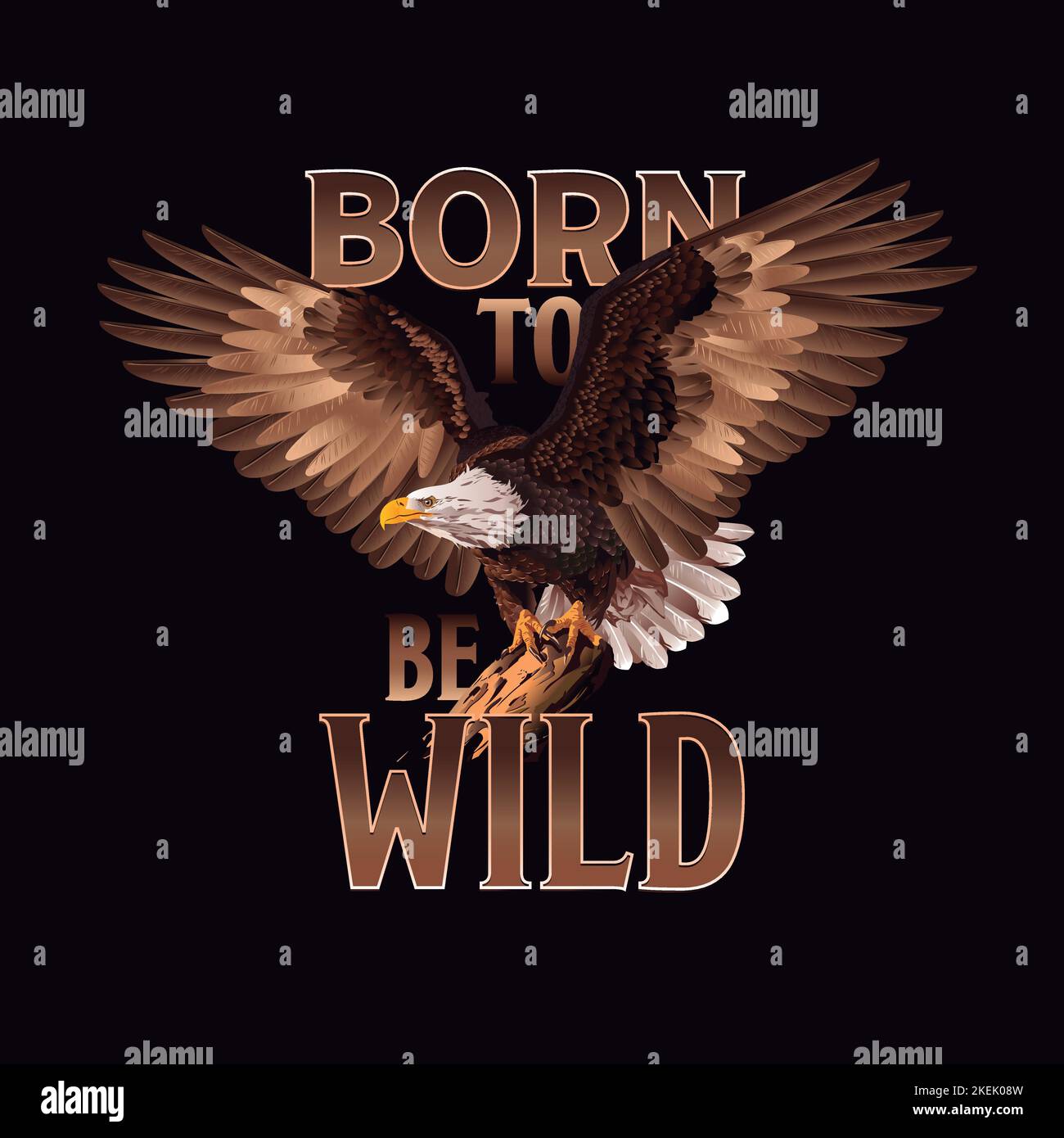 American freedom slogan tee Stock Vector Images - Alamy